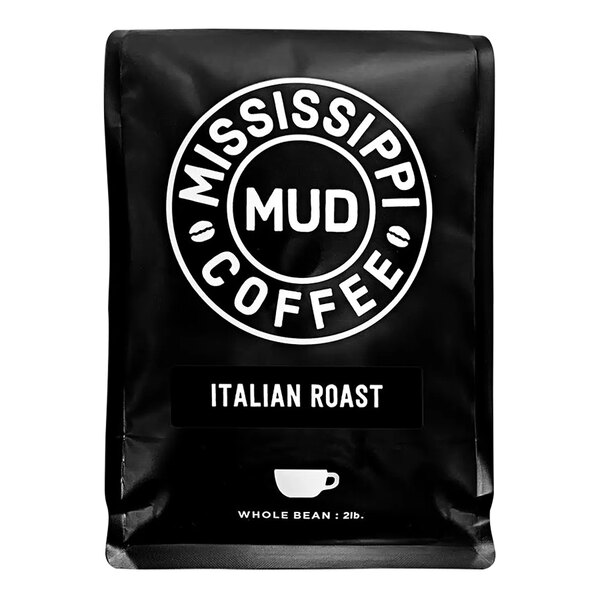 Mississippi Mud Coffee Italian Whole Bean Espresso 5 lb.