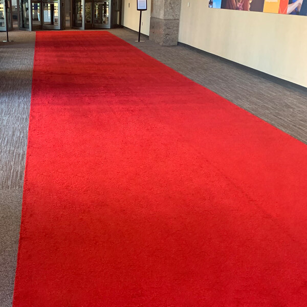 FloorEXP 3' x 10' Red Event Carpet Runner