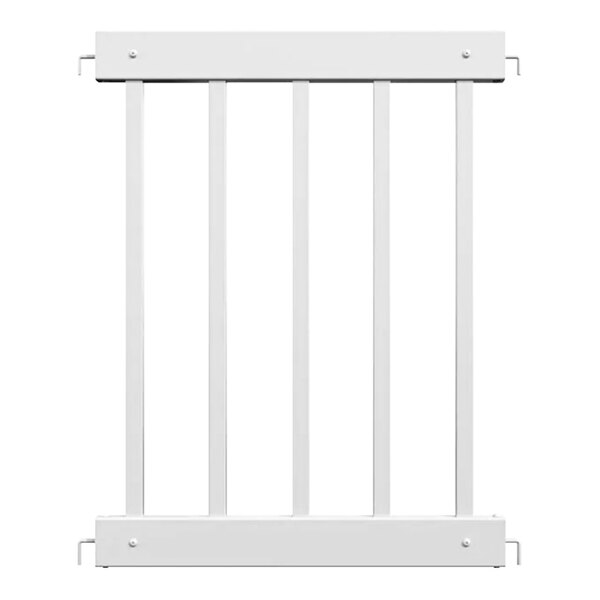 Mod-Fence Mod-Traditional 3' White Traditional Fence Panel