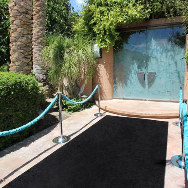 FloorEXP Black 3' x 50' Event Carpet Runner