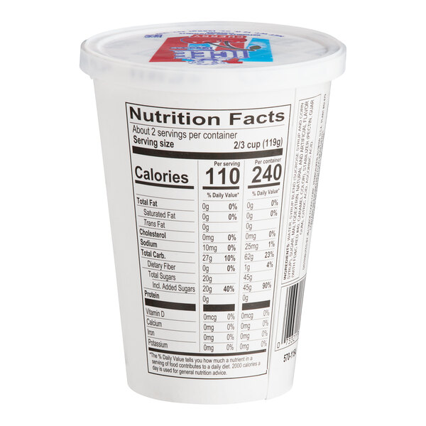 ICEE Cherry Freeze Cup 12 fl. oz. - 12/Case