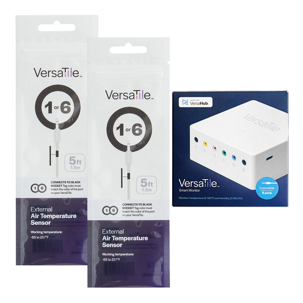 VersaTile Remote WiFi-Enabled Dual Walk-In / Refrigeration Temperature ...
