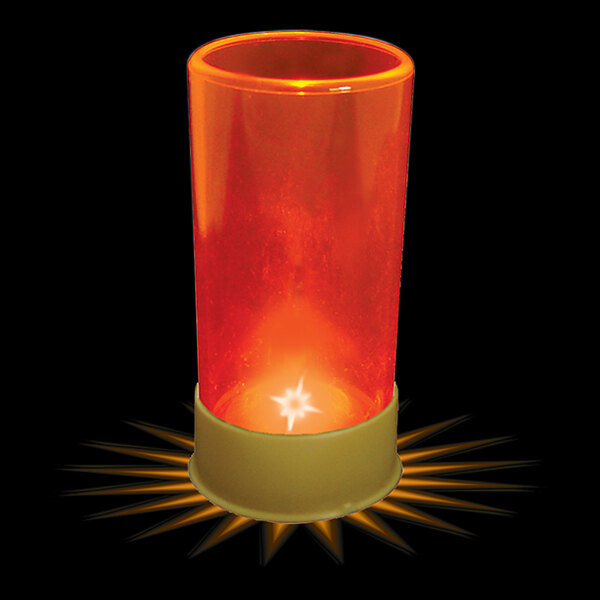 1.5 oz. Customizable Plastic Shotgun Shell Shot Cup with Orange LED ...