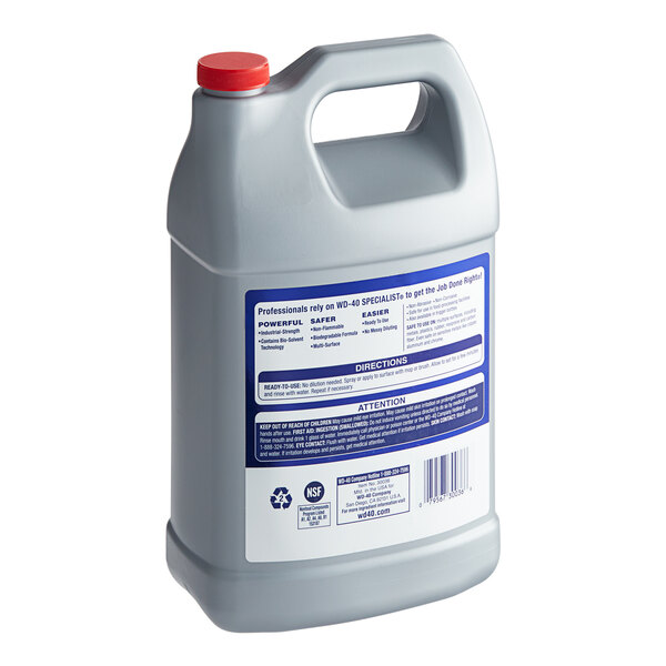 WD-40 300363 Specialist 1 Gallon Industrial-Strength Cleaner and ...