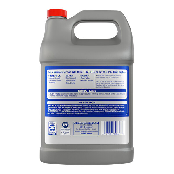 WD-40 300363 Specialist 1 Gallon Industrial-Strength Cleaner and ...