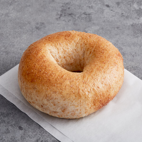 Original Bagel Frozen New York Style Honey Wheat Bagel 4.5 oz. - 75/Case