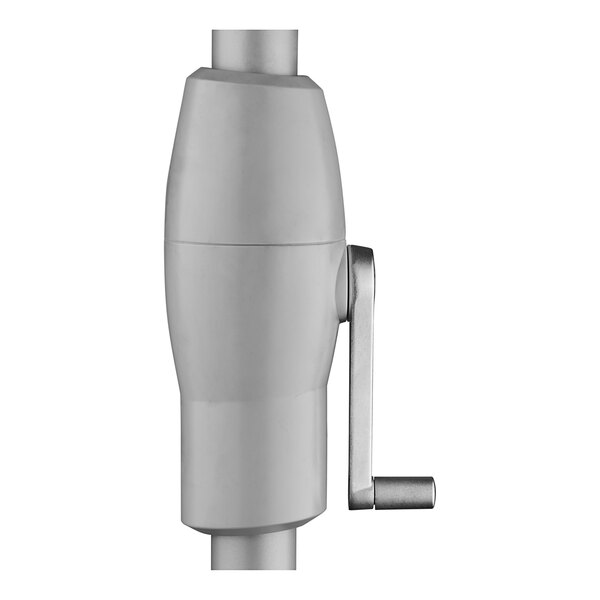 Lancaster Table & Seating 2-Piece Grey Plastic Umbrella Pole Shell for ...