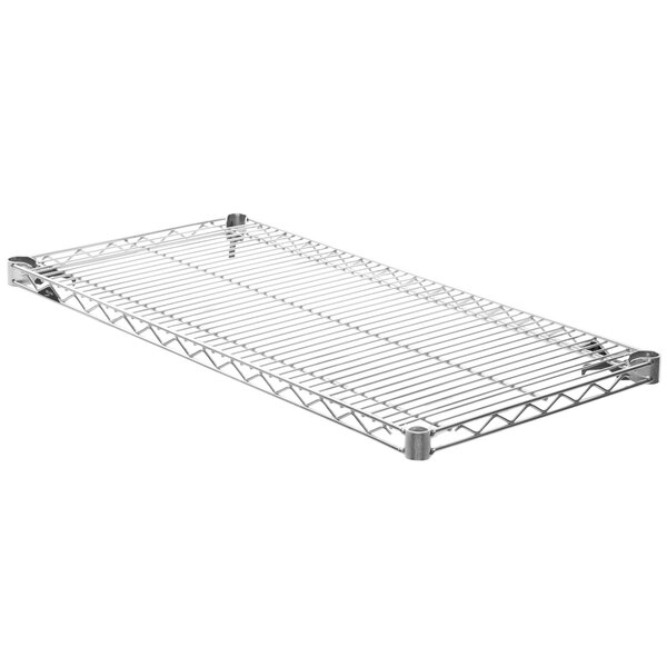 Metro A1424NC Super Adjustable Chrome Wire Shelf - 14" x 24"