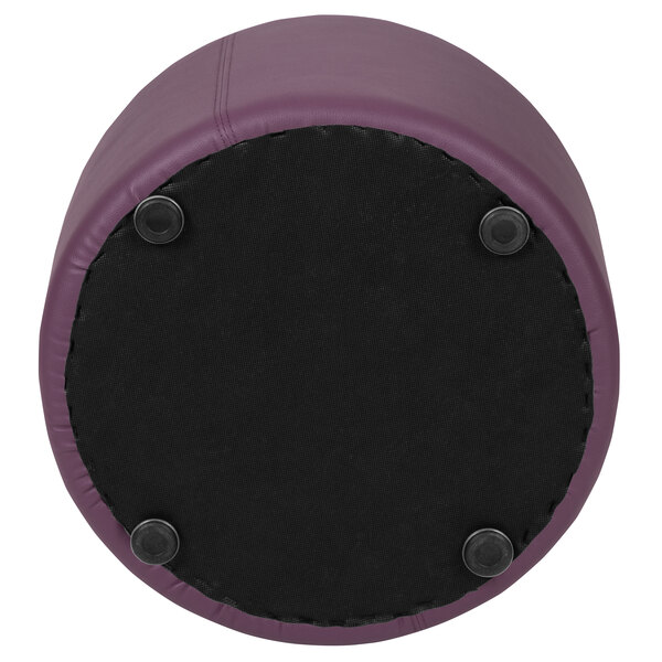 Flash Furniture Nicholas 12" Purple Flexible Soft Seating Circle ...