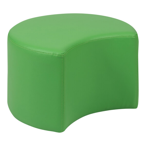 Flash Furniture Nicholas 12" Green Flexible Soft Seating Moon Modular ...