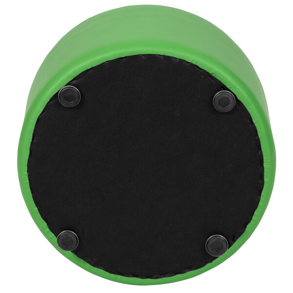 Flash Furniture Nicholas 12" Green Flexible Soft Seating Circle Modular ...