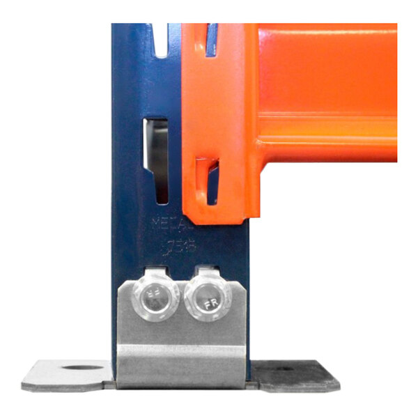 Interlake Mecalux 60" x 36" x 84" Blue / Orange Bulk Rack Add-On with ...