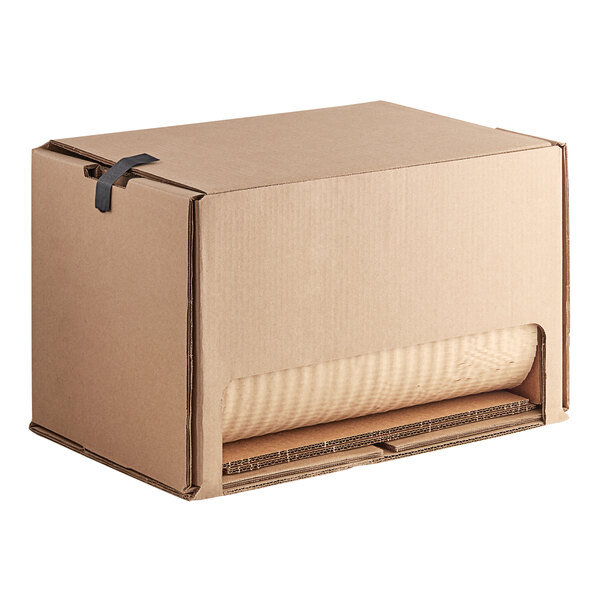 HexcelWrap MiniPack 12" x 1400' Expanding Wrapping Paper Dispenser Box ...