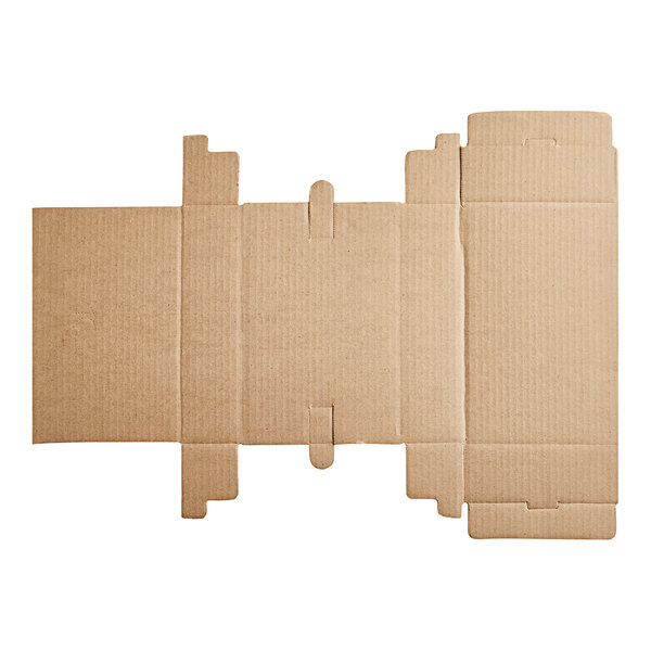 9 13/16" x 6 3/16" x 2 1/8" Corrugated Mailer for 2-Piece 2 lb. Candy ...