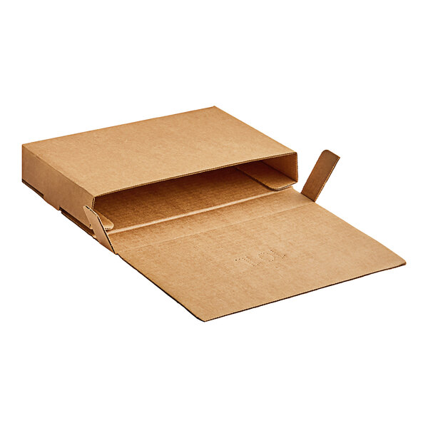 9 13/16" x 6 3/16" x 1 3/16" Corrugated Mailer for 2-Piece 1 lb. Candy ...