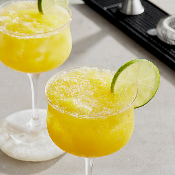 Oregon Mango Diced Pourable Fruit 35 oz. - 6/Case