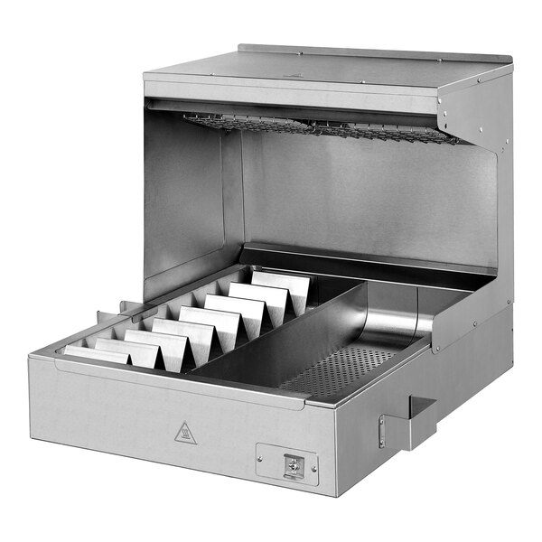 ServIt FFDS22 22" Stainless Steel Fry Dump Holding Station - 120V