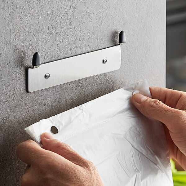 Pak-Sher K5567 Stainless Steel Wall Mount Sher-Mitt Dispenser