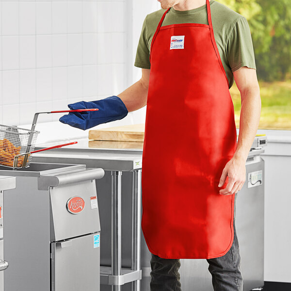 Tucker Safety Products Burnguard 36" Red Nomex® Apron 50360