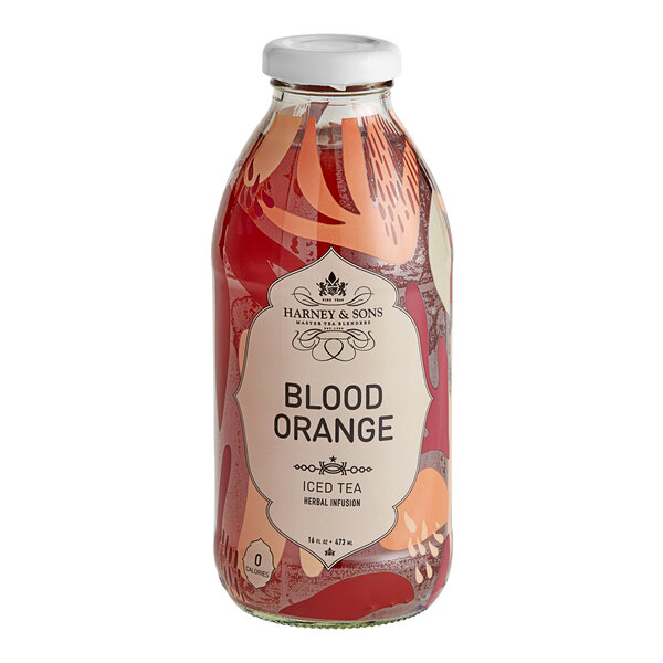 Harney & Sons Blood Orange Iced Tea 16 fl. oz. - 12/Case
