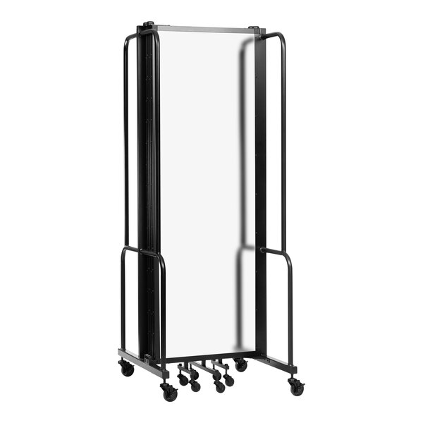 National Public Seating Robo 6' x 9' 10" Frosted Acrylic Mobile Room ...