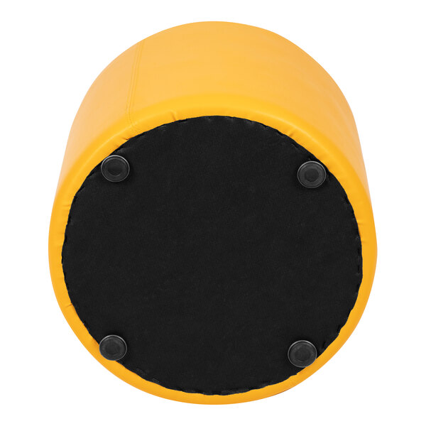 Flash Furniture Nicholas 18" Yellow Flexible Soft Seating Circle ...