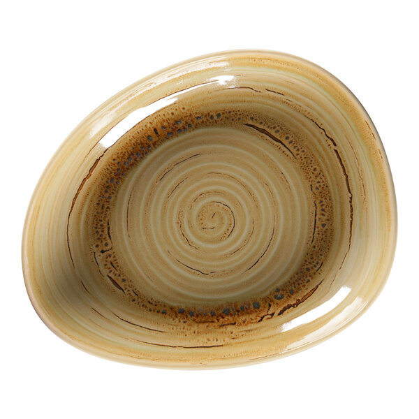 RAK Porcelain Rakstone Spot 11" x 8 15/16" Garnet Porcelain Organic ...