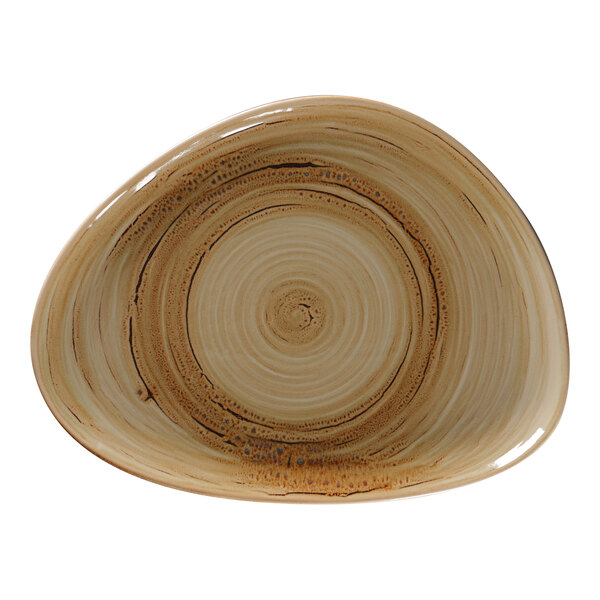 RAK Porcelain Rakstone Spot 12 7/8" x 9 7/8" Garnet Porcelain Organic ...