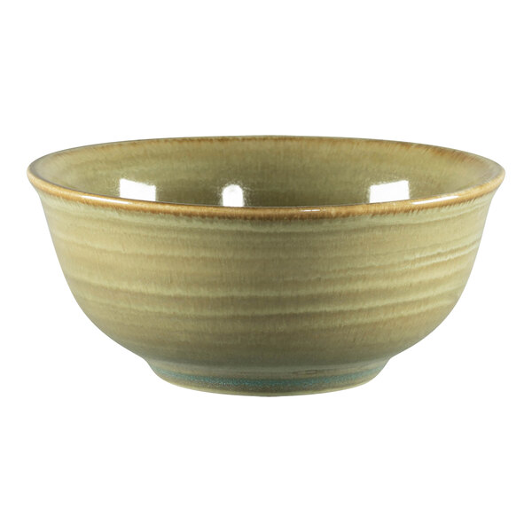 RAK Porcelain Rakstone Spot 5.4 oz. Emerald Porcelain Bowl - 12/Case
