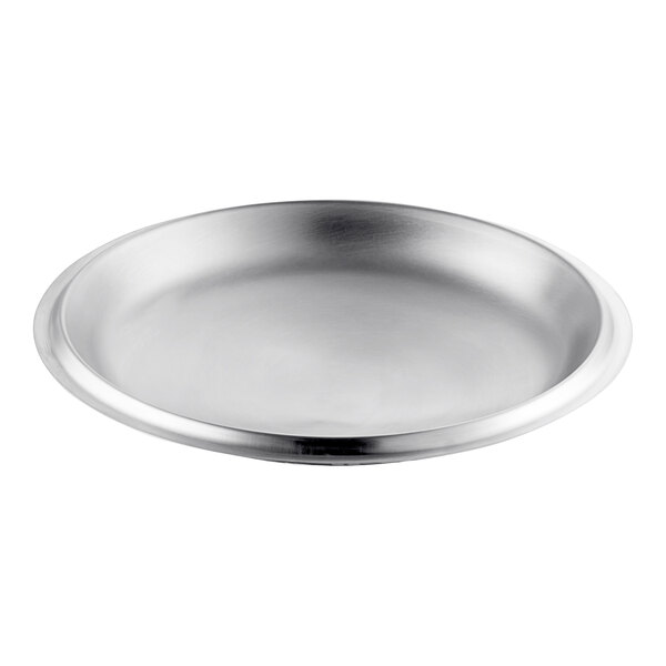 Choice Deluxe 4, 8, and 14 Qt. Round Silver Accent Stainless Steel ...