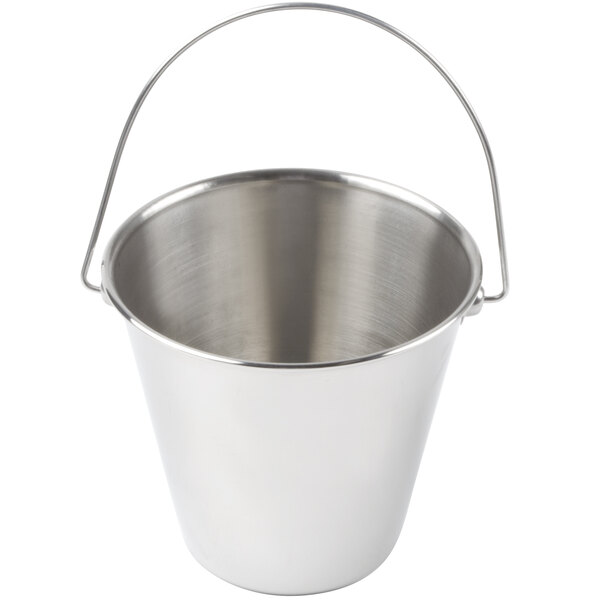 American Metalcraft SSP25 Mini Stainless Steel Pail - 2 1/2" x 2 3/4"