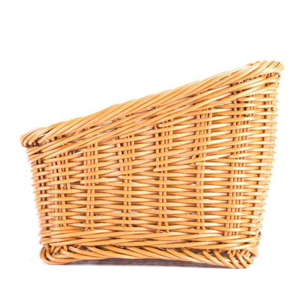 GET WB-1510-H Designer Polyweave Plastic Cascading Basket - Honey 9 1/4 ...