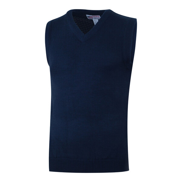 National Patrol Men's Customizable Navy Sweater Vest - 5X
