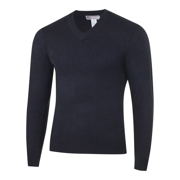 National Patrol Men's Customizable Navy High-Tech Acrylic Long Sleeve ...