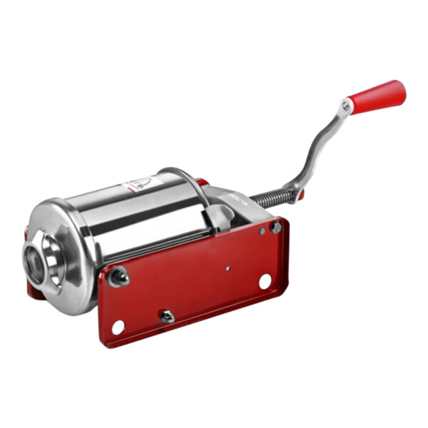 Tre Spade F20300 6 lb. Manual Horizontal 2-Speed Red Enameled Steel ...