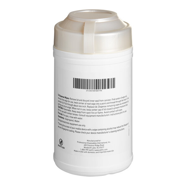 PDI Healthcare 6" x 9" 70-Count Easy Screen Cleaning Wipes