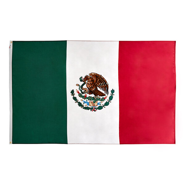 Valley Forge 5' x 8' Nylon Mexico Flag