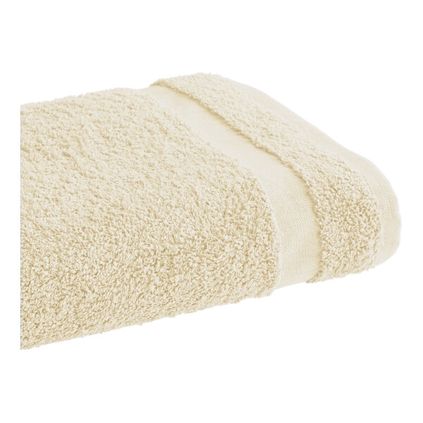 1888 Mills Fibertone 24" x 50" Beige Cotton / Polyester Pool / Bath ...