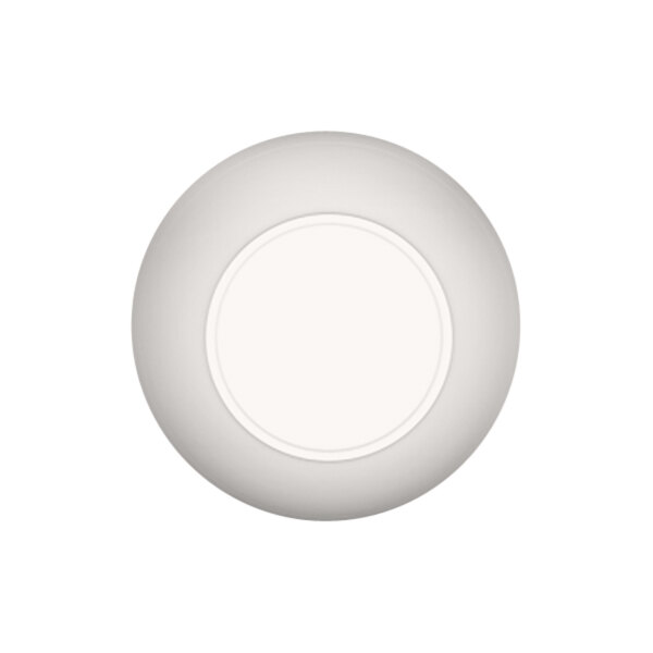 Elite Global Solutions Maya 15 oz. Cream Reactive Glaze Round Melamine ...