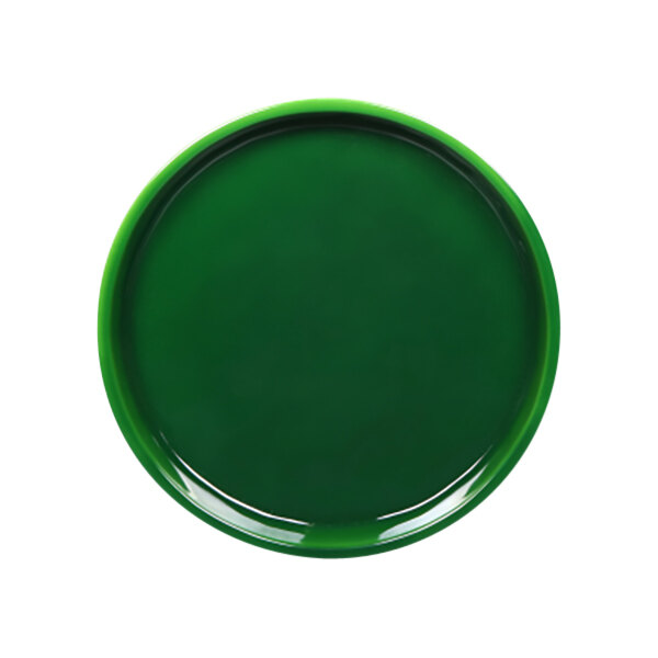 Elite Global Solutions Maya 7" Green Reactive Glaze Coupe Melamine ...