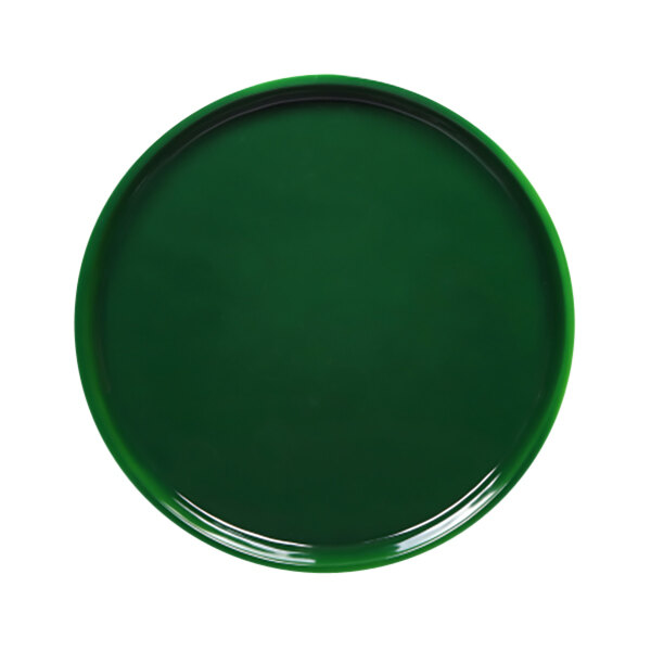 Elite Global Solutions Maya 9" Green Reactive Glaze Coupe Melamine ...