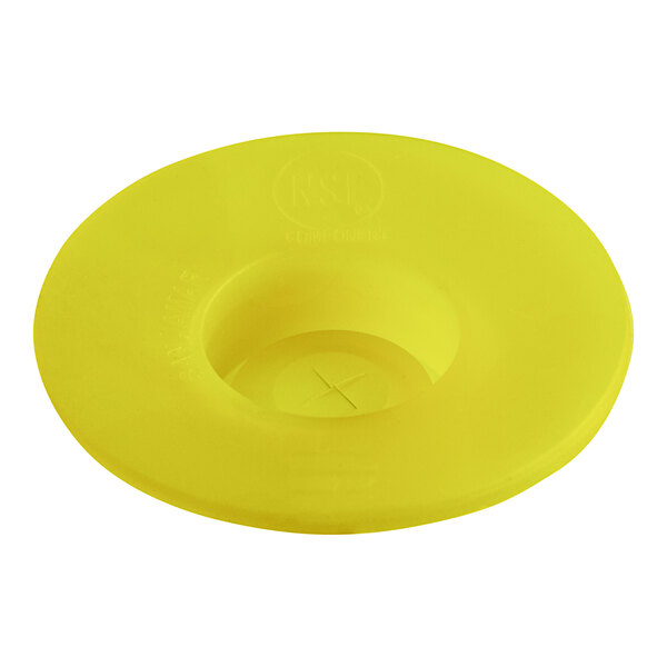 San Jamar 8573MV Yellow Medium Viscosity Valve for EZ-KLEEN® Sauce ...