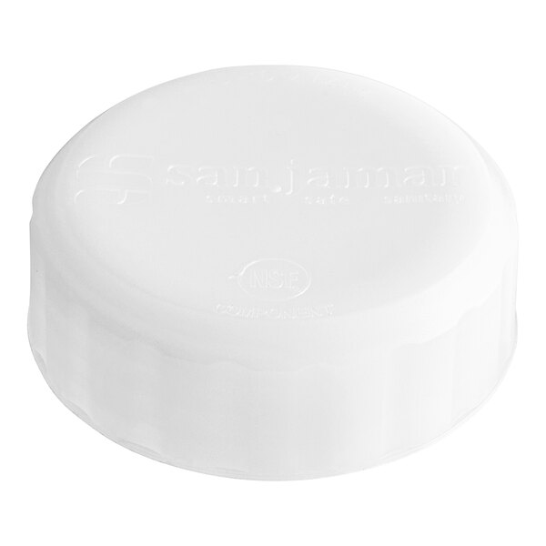 San Jamar 8573C Solid Cap for 20 oz. EZ-KLEEN® Sauce Bottles - 6/Pack