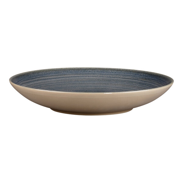 RAK Porcelain Rakstone Spot 9 1/16" Jade Porcelain Deep Coupe Plate ...
