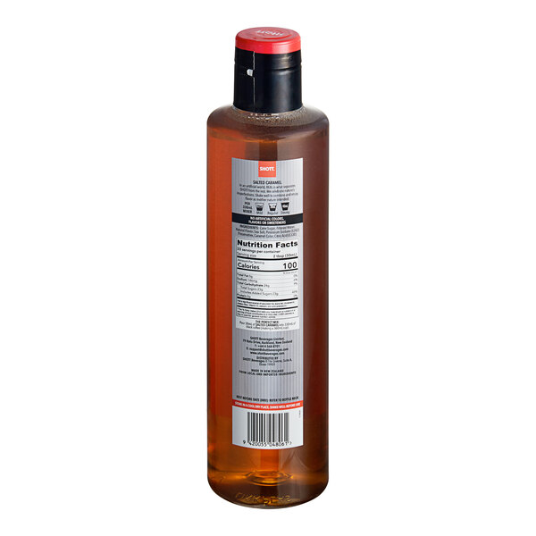 SHOTT Salted Caramel Flavoring Syrup 1 Liter