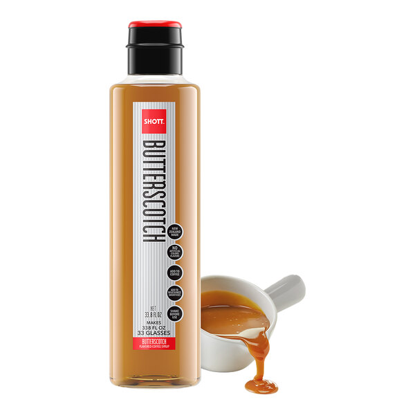 SHOTT Butterscotch Flavoring Syrup 1 Liter