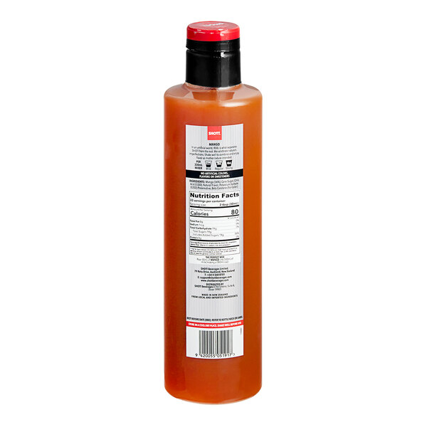 SHOTT Mango Real Fruit Flavoring Syrup 1 Liter