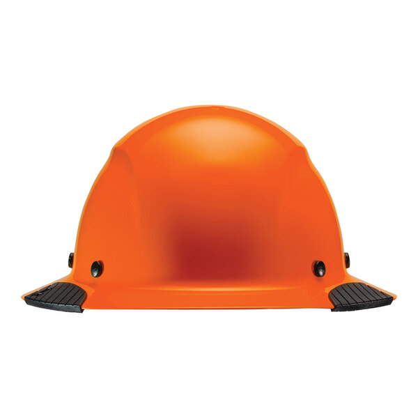 Lift Safety Dax Orange Fiber Resin Full Brim Hard Hat HDF-18OG