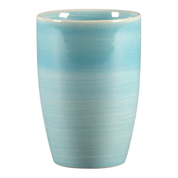 RAK Porcelain Rakstone Spot 10.15 oz. Sapphire Porcelain Mug - 6/Case