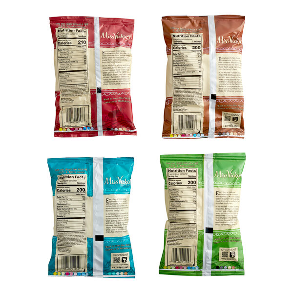 Miss Vickie's Kettle Potato Chip Variety Pack - 60/Case